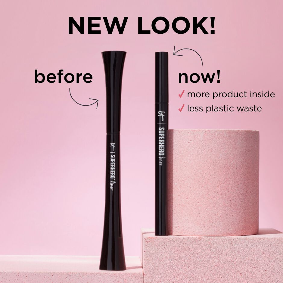 Superhero Liquid Eyeliner Pen Triple Black | IT Cosmetics