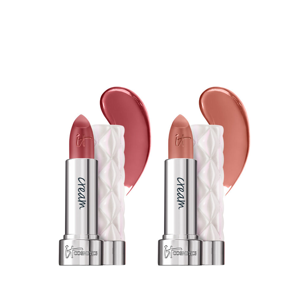 Pillow Lips Cream Lipstick Duo - Neutrals | IT Cosmetics