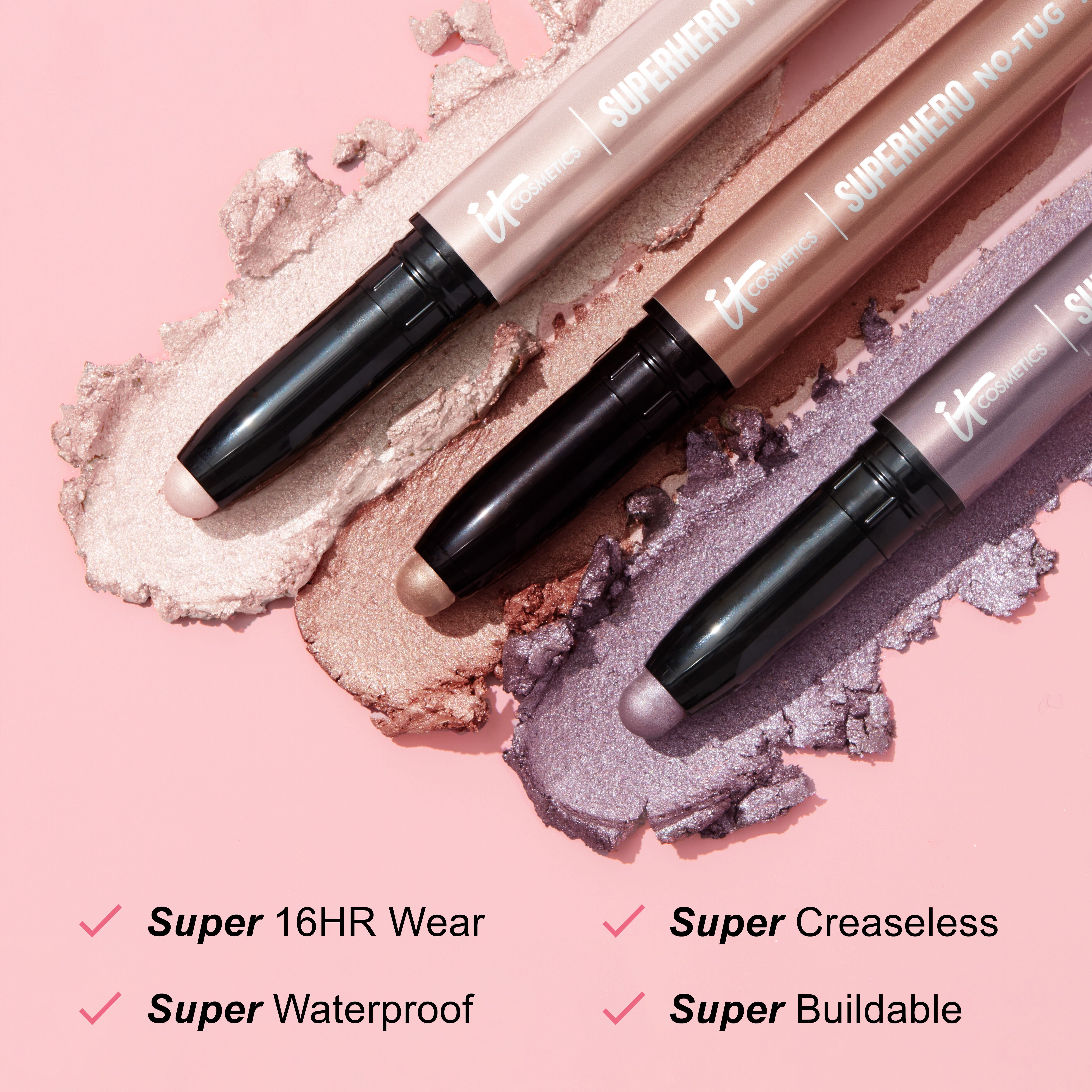 Superhero No-Tug Waterproof Eyeshadow Stick - IT Cosmetics