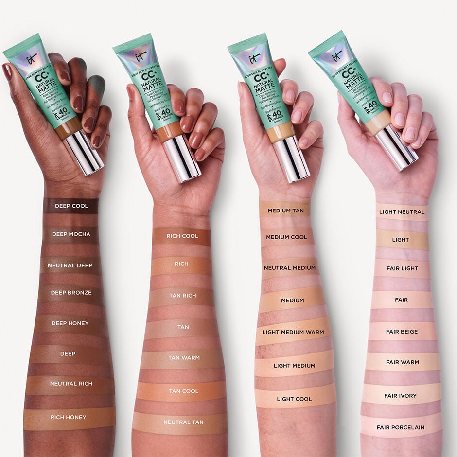 CC+ Cream Natural Matte Foundation SPF 40 | IT Cosmetics