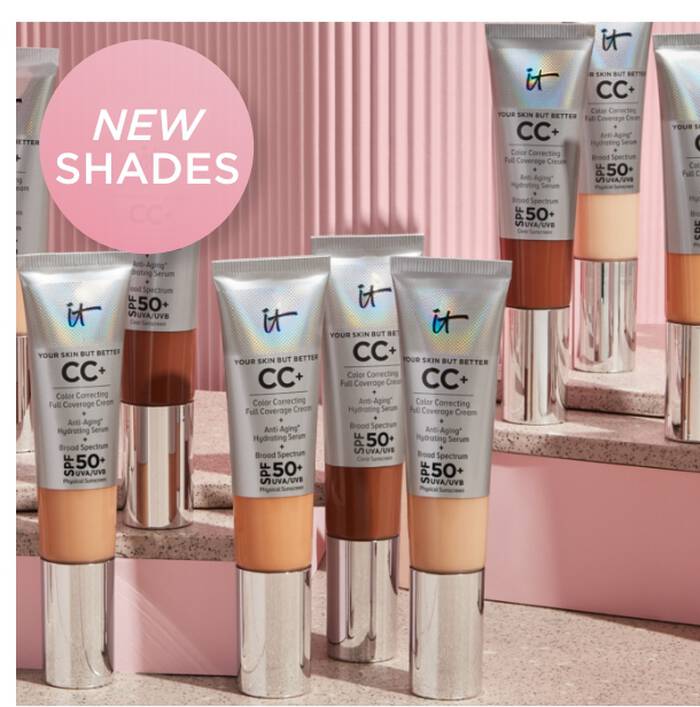 IT's Your CC+ Cream Guide: Our Favorite Formulas | IT Cosmetics