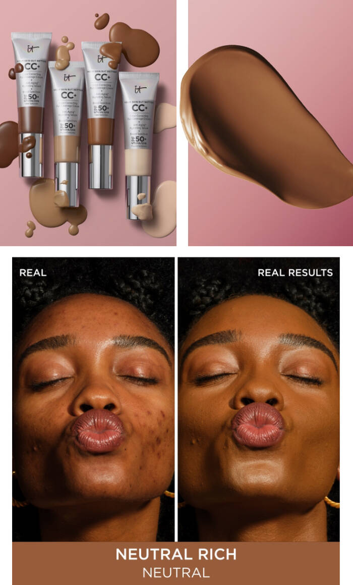 IT's Your CC+ Cream Guide: Our Favorite Formulas | IT Cosmetics