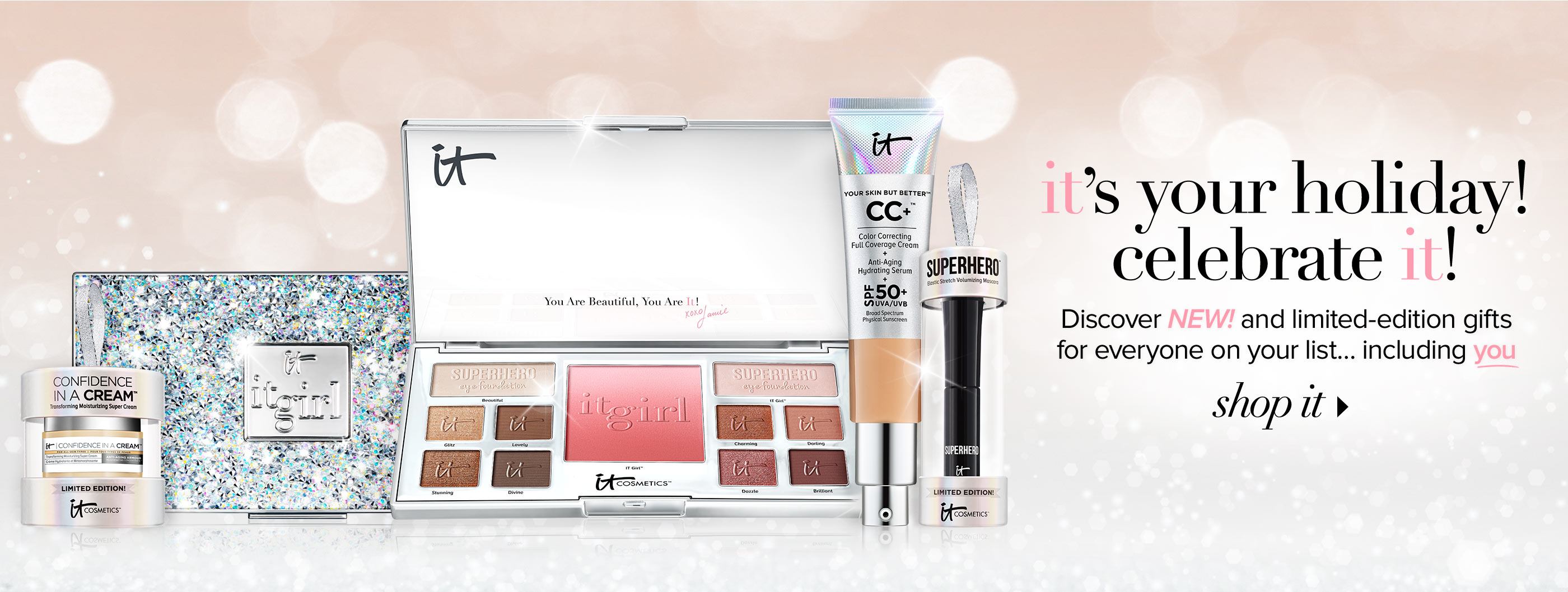 IT Cosmetics | Makeup, Skincare & Brushes For Your Most Beautiful You!